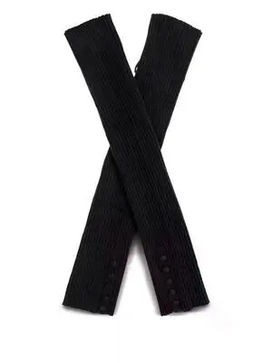 LISA YANG Ribbed Knit Gloves