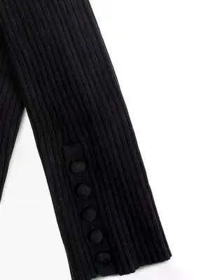 LISA YANG Ribbed Knit Gloves