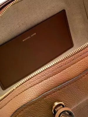 Michael Kors Logo-plaque Satchel