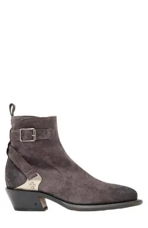 John Varvatos Crosby Saddle Jodhpur Boots - Charcoal