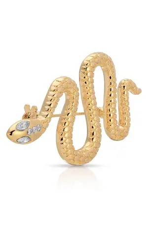 Ettika Snake Brooch