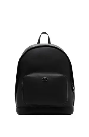 Burberry Knight Stamp Backpack - Black
