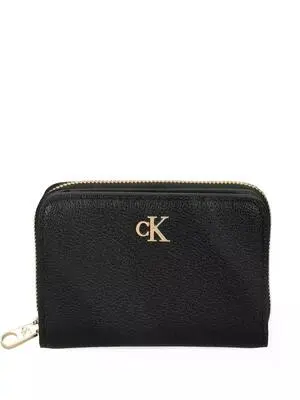Calvin Klein Zip Logo Wallet - Black