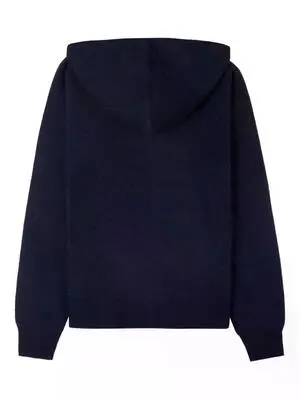 SPORTY & RICH Zip-up Hoodie - Blue