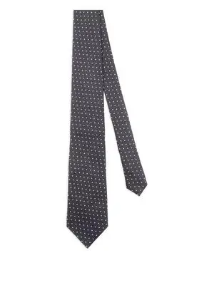 TOM FORD Polka-dot Neck Tie - Grey