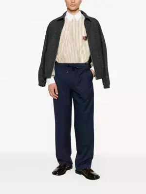 Drole De Monsieur Drawstring Pocket Trousers