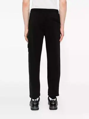 Stone Island Logo-patch Trousers - Black