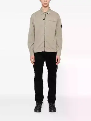 C.P. COMPANY Gabardine Zipped Jacket