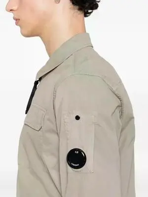 C.P. COMPANY Gabardine Zipped Jacket