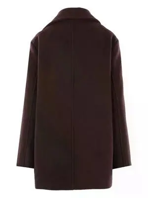 META CAMPANIA COLLECTIVE Double-breasted Pocket Coat
