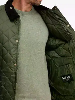 Barbour Quilted Corduroy-collar Jacket