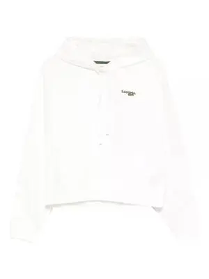 Lacoste Hooded Sweater - White