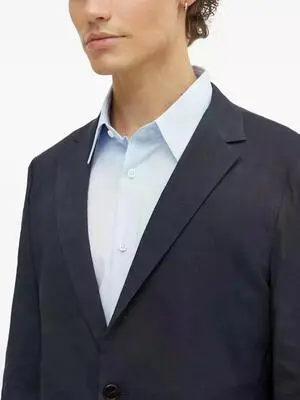 Theory Single-breasted Blazer - Blue