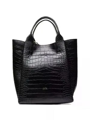 POCHE PARIS Embossed Tote Bag