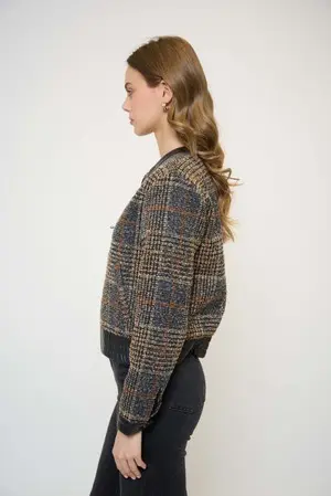 Central Park West Daphne Trim Jacket