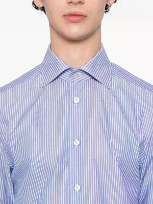Kiton Stripe-printed Shirt