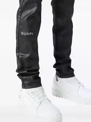 GUAPI Obsidian Waxed Jeans