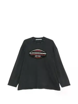 Alexander Wang Long-sleeved Graphic T-shirt