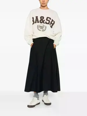 Add A-line Midi Skirt