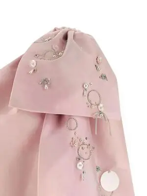 Bernadette Winnie Bow-detail Mini Dress - Pink