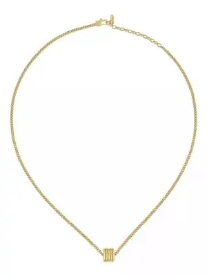 IVI Octagon Mini-charm Necklace - Gold
