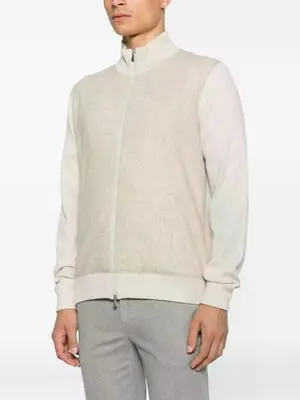 GRAN SASSO Zip-up Cardigan