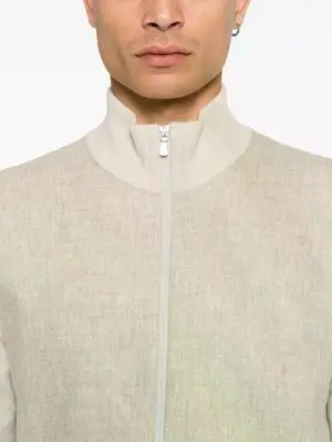 GRAN SASSO Zip-up Cardigan