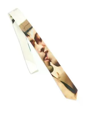 JORDANLUCA Graphic-print Neck Tie