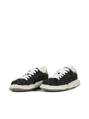 Mihara Yasuhiro Charles Studded Sneakers - Black