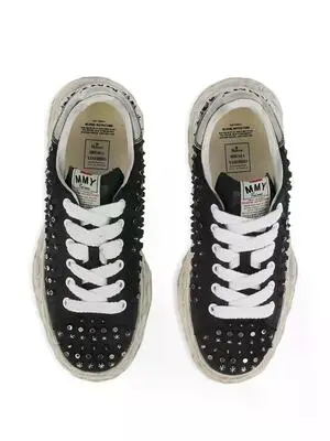 Mihara Yasuhiro Charles Studded Sneakers - Black