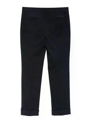 Prada Concealed-fastening Trousers - Blue