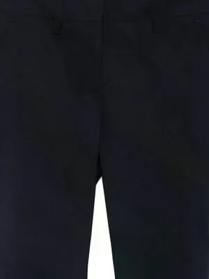Prada Concealed-fastening Trousers - Blue