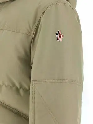 Moncler Elfin Quilted-hooded Jacket - Neutrals