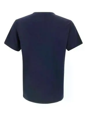 SUN 68 Chest-pocket Cotton T-shirt - Blue