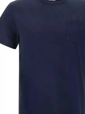 SUN 68 Chest-pocket Cotton T-shirt - Blue