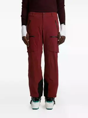 Aztech Mountain Pyramid Zip-pocket Ski Trousers - Red