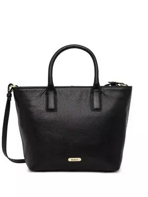 Barbour Leather Tote Bag