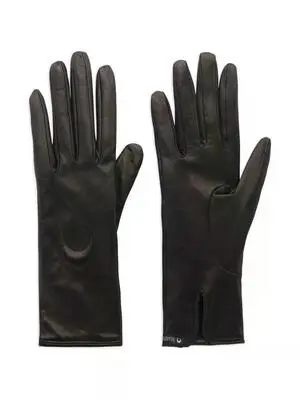 MARINE SERRE Moon Leather Gloves
