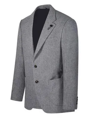 LARDINI Checked Blazer