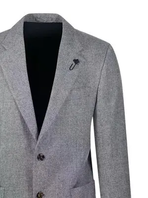 LARDINI Checked Blazer