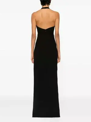 MONOT Halterneck Maxi Dress