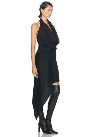 Alexander Wang Draped Halter Neck Dress