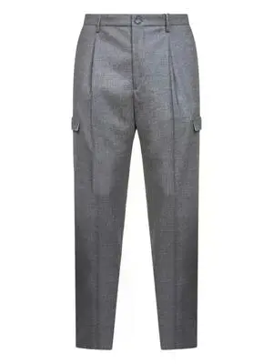 Tagliatore Ankle Length Pants For Men