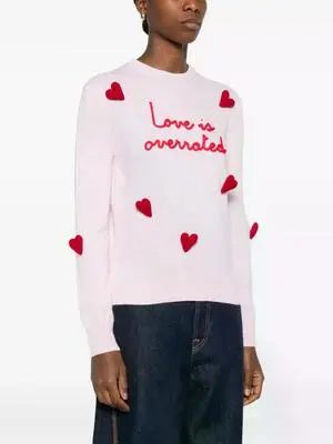 MC2 SAINT BARTH Heart-embroidered Sweater