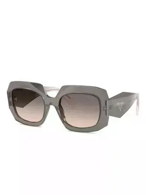 Prada Symbole Oversized Sunglasses - Grey