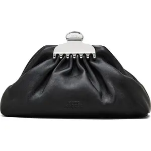 Marc Jacobs The Glam Claw Clip Small Clutch - Black