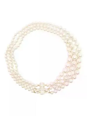 VIVIENNE WESTWOOD Pearl-embellished Necklace - White