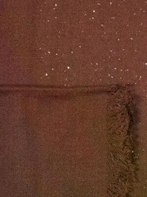 Faliero Sarti Kundy Sequin-embellishment Fringed Scarf