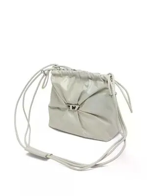 DIESEL® Leather Bucket Bag - White