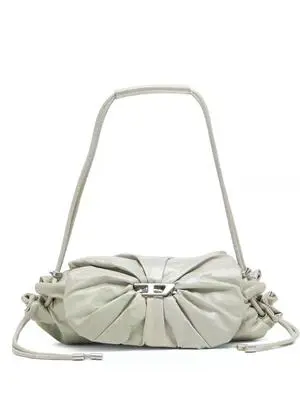 DIESEL Leather Shoulder Bag - White